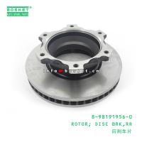 China ISUZU NNR Rear Disc Brake Rotor 8-98191956-0 8981919560 15.75kg for sale