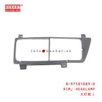 China ISUZU 100P 4JB1 Headlamp Rim 8-97581089-0 8975810890 for sale