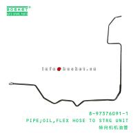 China ISUZU NPR Flex Hose to Steering Unit Oil Pipe 8-97376091-1 8973760911 for sale