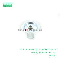 China ISUZU NKR Rear Adjuster Gear With Cylinder 8975509840 8973497390 0.06kg for sale