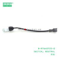 China ISUZU NPR75 4HK1-T Neutral Switch 8976407250 8-97640725-0 Clutch System Parts for sale