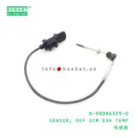China ISUZU CVR DEF DCM Exhaust Temperature Sensor 8980863290 8-98086329-0 for sale