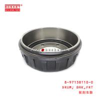 China ISUZU NPS Front Brake Drum 8-97138110-0 8971381100 Heavy Duty Replacement for sale