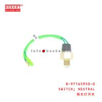 China ISUZU NKR 4JB1 Neutral Switch 8-97165950-0 8971659500 12V Auto Transmission for sale