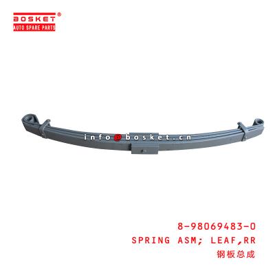 China ISUZU 8980694830 Rear Leaf Spring Assembly 8-98069483-0 Heavy Duty Truck Suspension for sale