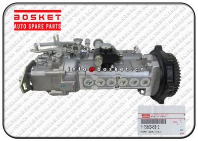China ISUZU 6BG1 XE Injection Pump Assembly 1-15603458-2 1156034582 20.6kg for sale