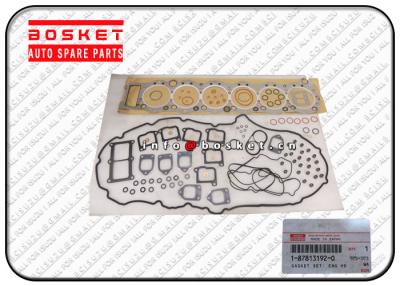 China ISUZU 6WF1 Engine Head Overhaul Gasket Set 1-87813192-0 1878131920 2.5kg for sale
