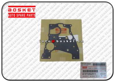 China Isuzu 4HK1 Block to Housing Gasket 8-97129429-1 8971294291 for NHR NKR NPR for sale
