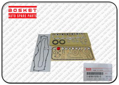 China ISUZU FRR FVR33 6HH1 Engine Overhaul Gasket Set 1-87811078-3 1878110783 for sale