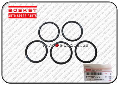 China Nozzle Holder Sleeve Gasket 8-97233126-0 8972331260 for ISUZU CXZ CYZ EXZ 5PCS for sale