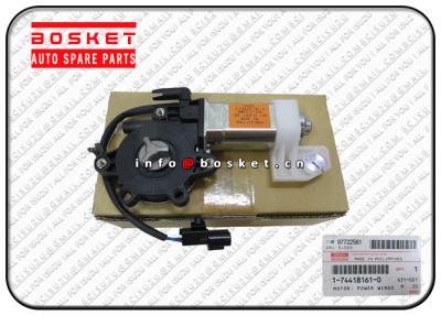 China ISUZU 1-74418161-0 1744181610 Front Door Power Window Regulator Motor for EXZ52 6WG1 for sale