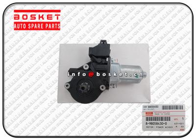 China ISUZU NMR Front Door Power Window Regulator Motor 4HG1 8980584300 12V for sale