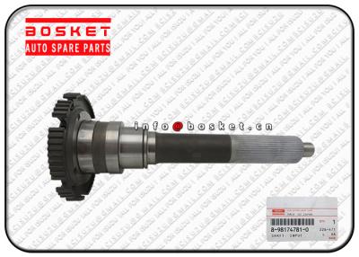 China ISUZU CXZ CYZ EXZ Input Shaft 8-98174781-0 8981747810 13kg Truck Chassis Parts for sale