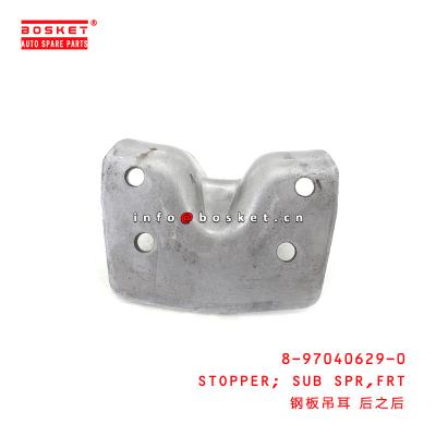 China Front Rear Spring Bracket 8-97040629-0 for ISUZU NKR55 NPR66 4JB1 8970406290 for sale