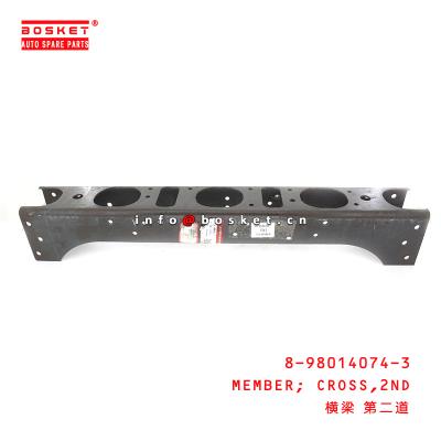 China ISUZU 700P 4HK1 Second Cross Member 8-98014074-3 Truck Chassis Part 8980140743 for sale