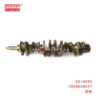 China QZ-6D34 Isuzu Engine Crankshaft for 6D34 3.9L Diesel Engine Parts for sale