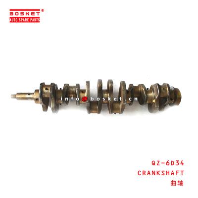 China QZ-6D34 Isuzu Engine Crankshaft for 6D34 3.9L Diesel Engine Parts for sale