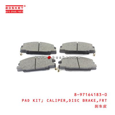 China Front Disc Brake Caliper Pad Kit 8-97164183-0 for ISUZU TFR17 4ZE1 8971641830 for sale