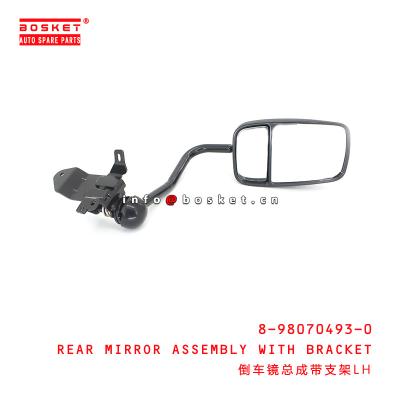 China ISUZU 700P 4HK1 Reversing Mirror with Bracket Assembly 8-98070493-0 8980704930 for sale