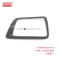 China ISUZU CYZ52K 6WG1 Head Lamp Rim 8-98123445-0 8981234450 Durable Steel for sale