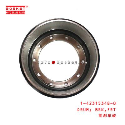 China ISUZU FVR FVZ Front Brake Drum 1-42315348-0 1423153480 Heavy Duty Truck Part for sale