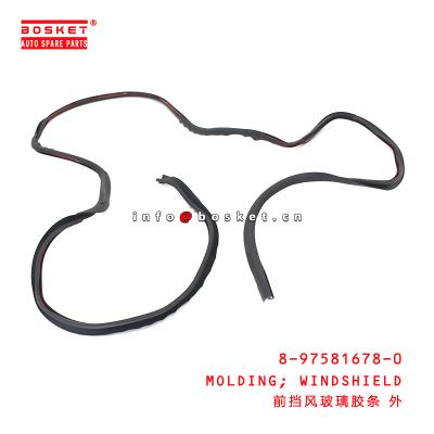 China ISUZU NKR55 600P Windshield Glass Weatherstrip 8-97581678-0 4KH1 8975816780 for sale