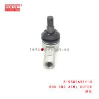 China Tie Rod Pod End 8-98056551-0 for ISUZU DAMX 4x2 8980565510 Steering Rod for sale