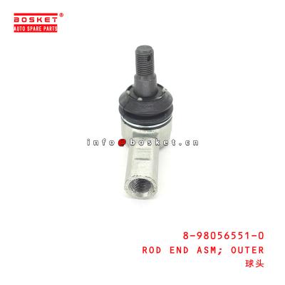 China Tie Rod Pod End 8-98056551-0 for ISUZU DAMX 4x2 8980565510 Steering Rod for sale