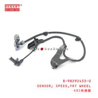 China ISUZU D-MAX Front Wheel Speed Sensor 8-98292433-0 8982924330 12V for sale