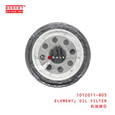 China 1012011-803 Oil Filter Element for ISUZU NKR77 P600 1012011-803 3 Months Warranty for sale