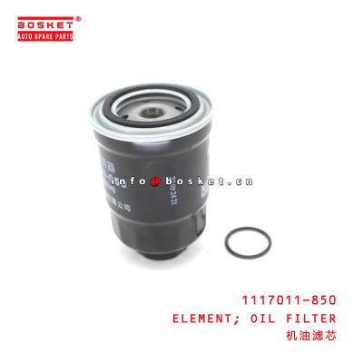 China 1117011-850 Oil Filter Element For ISUZU NKR77 P600 1117011-850 for sale