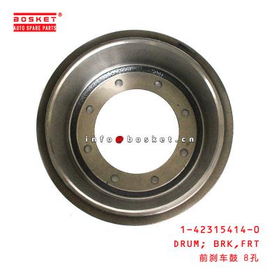 China Front Brake Drum 1-42315414-0 for ISUZU FRR FSR 1423154140 3 Month Warranty for sale