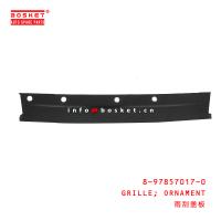 China ISUZU 600P NKR NPR NQR Ornament Grille 8-97857017-0 8978570170 for sale