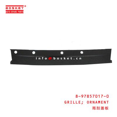China ISUZU 600P NKR NPR NQR Ornament Grille 8-97857017-0 8978570170 for sale