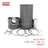 China 04013-0144 Engine Cylinder Liner Set for ISUZU HINO 700 E13C 6-Cylinder for sale