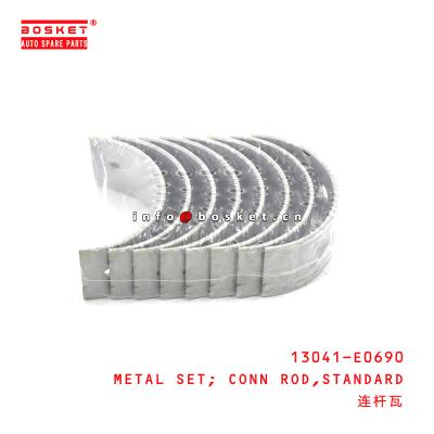 China 13041-E0690 Standard Connecting Rod Metal Set for ISUZU HINO300 N04C Engine for sale