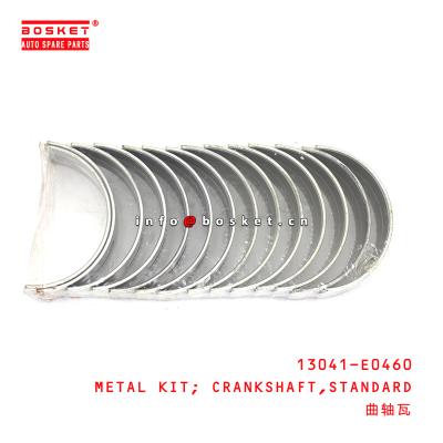 China 13041-E0460 Standard Crankshaft Metal Kit for ISUZU HINO500 J08E Engine for sale