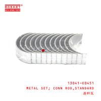 China 13041-E0451 Standard Connecting Rod Metal Set for ISUZU HINO500 J08E Engine for sale