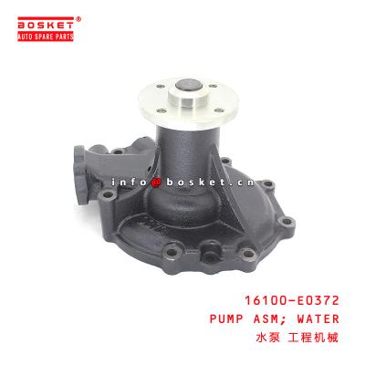 China 16100-E0372 Water Pump Assembly for ISUZU HINO J05E Engine 12V for sale