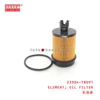 China 23304-78091 Oil Filter Element for ISUZU HINO300 Trucks 3-Month Warranty for sale