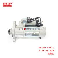 China 28100-E0334 Starter Assembly for ISUZU HINO700 E13C 24V 11T for sale