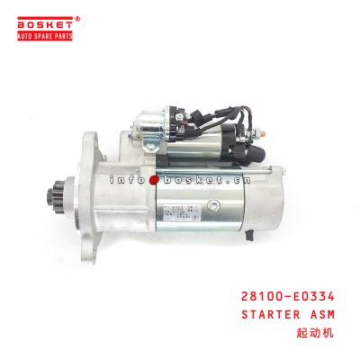 China 28100-E0334 Starter Assembly for ISUZU HINO700 E13C 24V 11T for sale