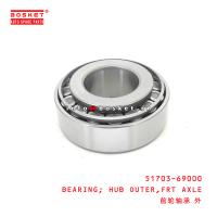 China 51703-69000 Front Axle Hub Outer Bearing for ISUZU HINO 500 HD250 15-20 Days Delivery for sale