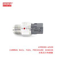 China Common Rail Fuel Pressure Sensor 499000-6320 for ISUZU HINO 300 12V for sale