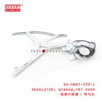 China AO-HN01-233-L Front Door Window Regulator for ISUZU HINO 300 24V Power Window for sale