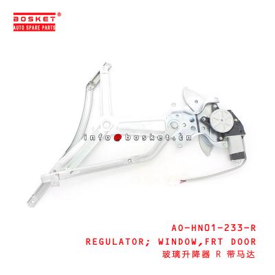 China AO-HN01-233-R Front Door Window Regulator for ISUZU HINO 300 24V for sale