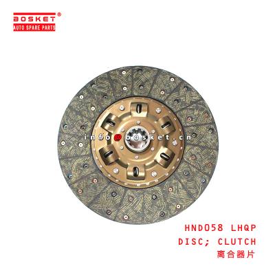 China HND058 LHQP Clutch Disc for ISUZU HINO 430mm Heavy Duty Truck Clutch Plate for sale