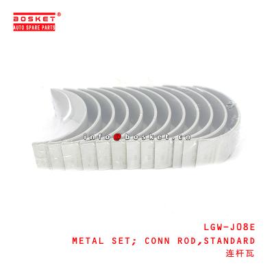 China LGW-J08E Standard Connecting Rod Metal Set For ISUZU HINO J08E Engine for sale