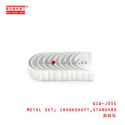 China QZW-J05E Standard Crankshaft Metal Kit for ISUZU HINO J05E Engine 3 Month Warranty for sale
