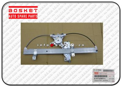 China ISUZU TFR17 4ZE1 Rear Door Window Regulator 8-97165893-4 8971658934 0.896kg for sale